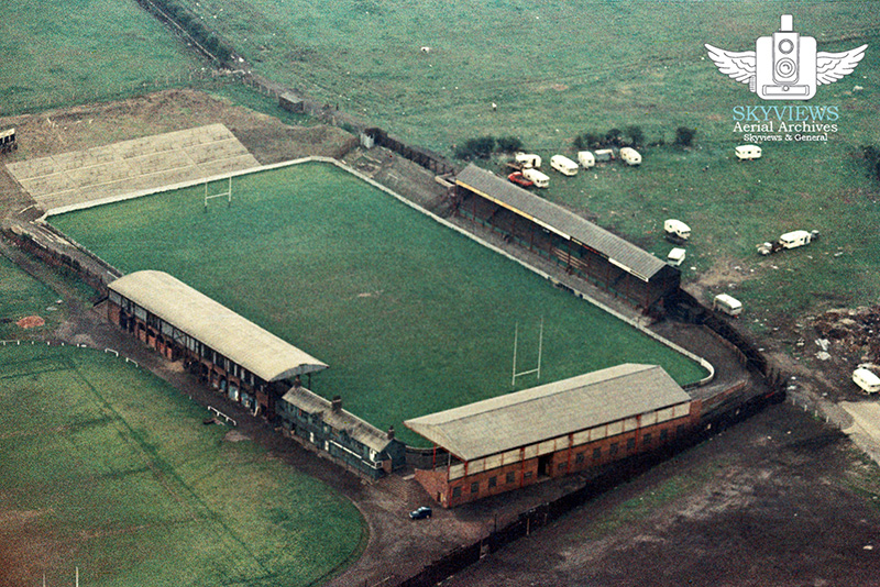 Hunslet rugby ground - Leeds 1967 - Skyviews Aerial Archives