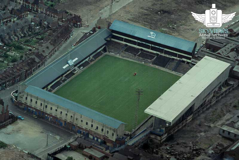 Derby County - Baseball Ground, 1981 - Skyviews Aerial Archives
