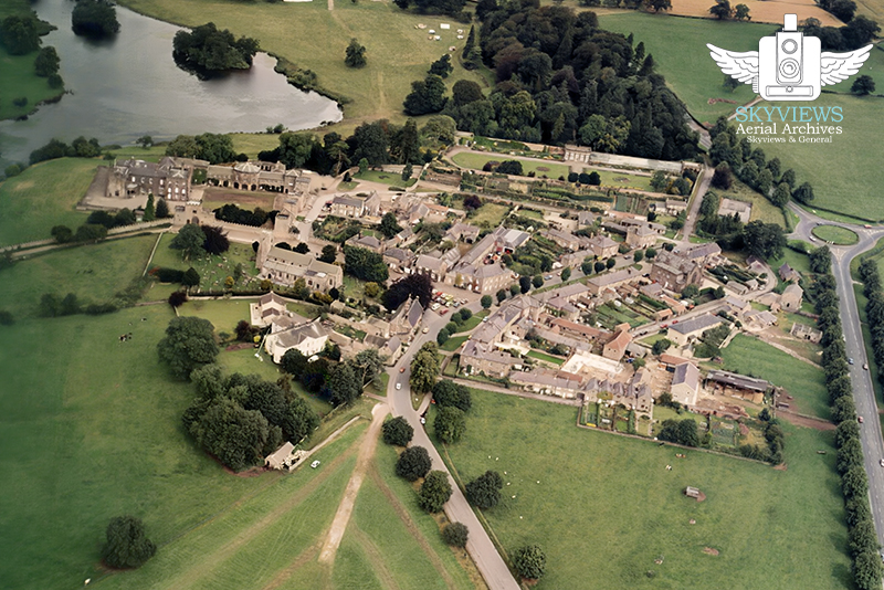Ripley - Yorkshire 1985 - Skyviews Aerial Archives