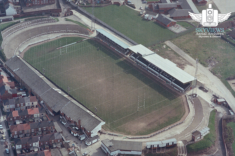 Hull Rugby Ground - Hull 1991 - Skyviews Aerial Archives