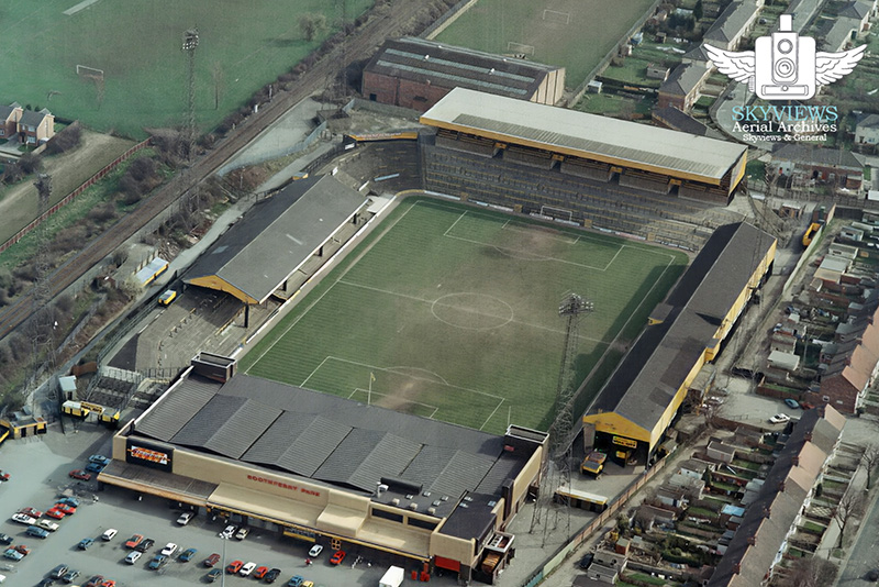 Hull City - Boothferry Park, 1991 - Skyviews Aerial Archives