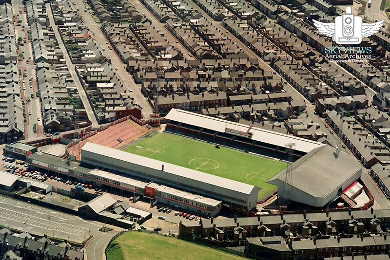 Sunderland AFC - Roker Park, 1991 - Skyviews Aerial Archives