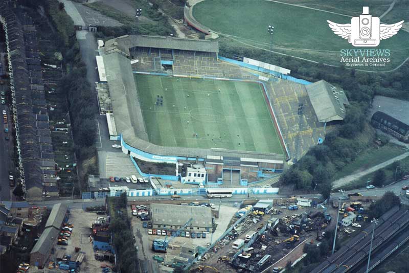 Millwall FC - The Old Den, 1985 - Skyviews Aerial Archives