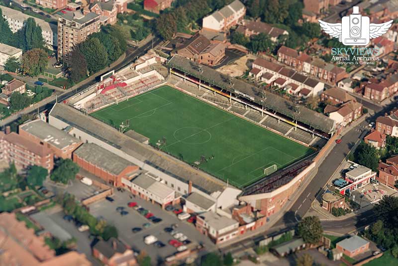 Southampton FC - The Dell, 1992 - Skyviews Aerial Archives